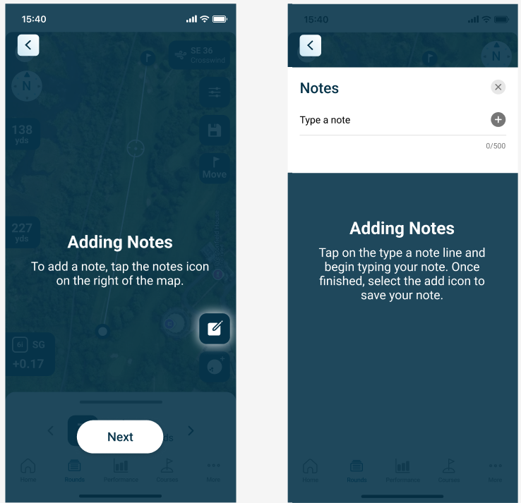 Adding Notes in MyStrategy – V2 Support
